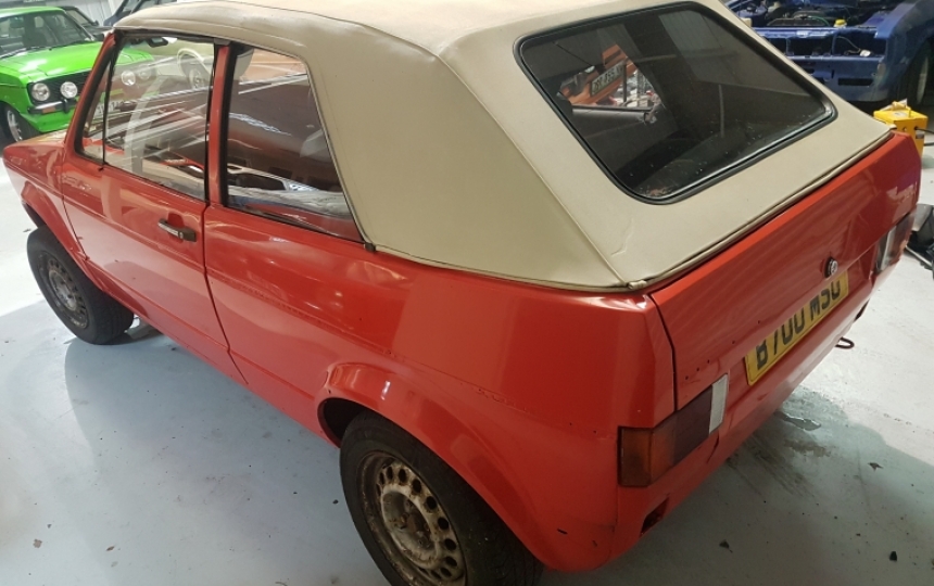 VW Golf GTI Cabriolet Rolling Shell | Car Cave Scotland - Used Cars in ...